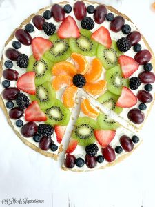 Paleo Fruit Pizza (SCD, Gluten Free, Grain Free, Dairy Free)